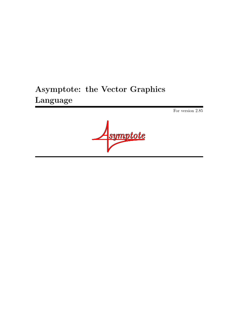Asymptote | PDF | Computing | Software