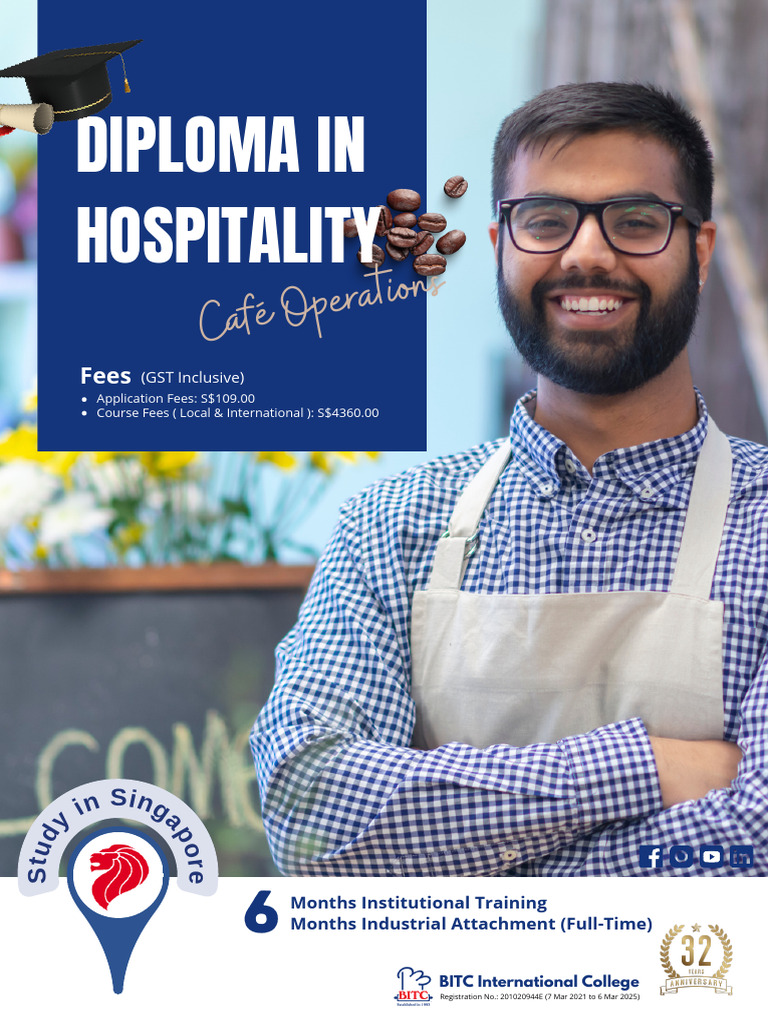 Diploma in Hospitality - Café Operations | PDF | Educational Stages ...