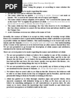 Tawheed Concepts for Children | PDF | Allah | Religious Behaviour And ...