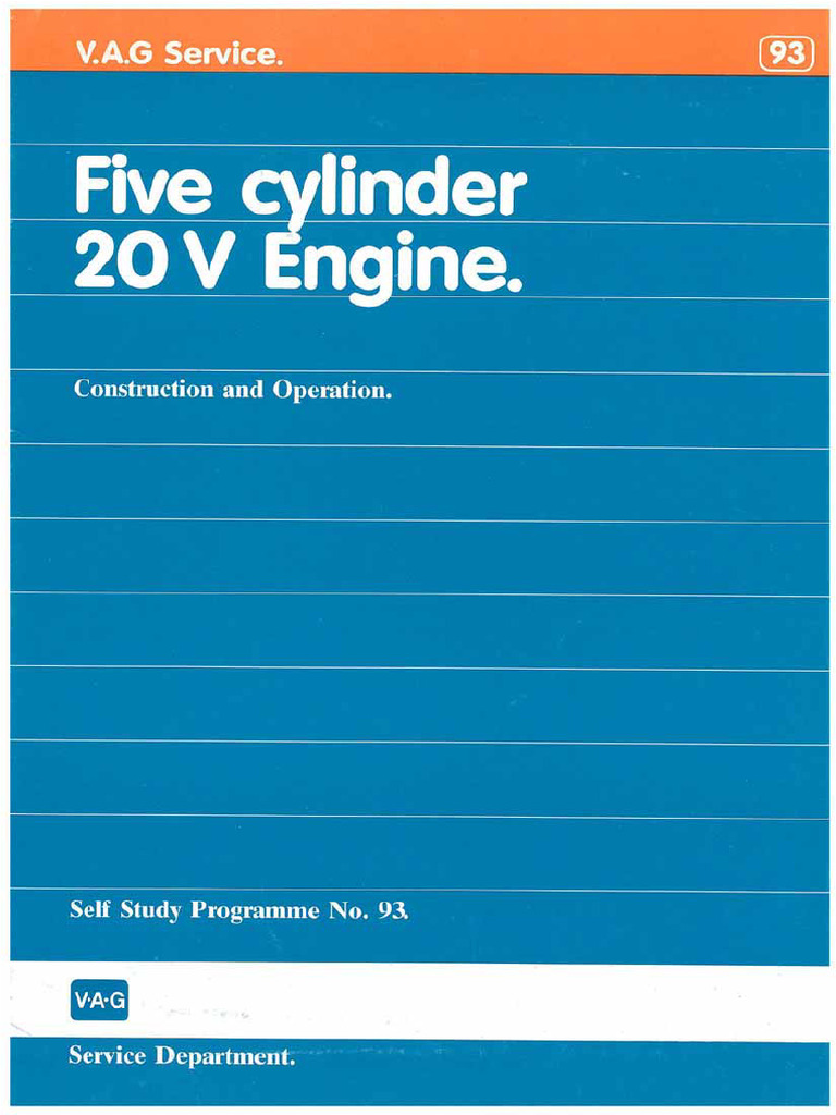 SSP 093 5 Cyl 20 V | PDF