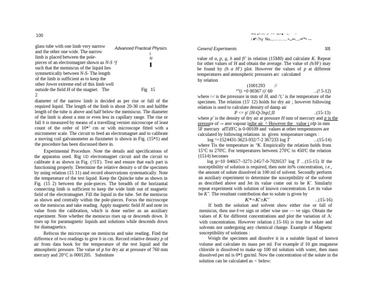 Advanced Practical Physics | PDF | Pressure | Physical Quantities