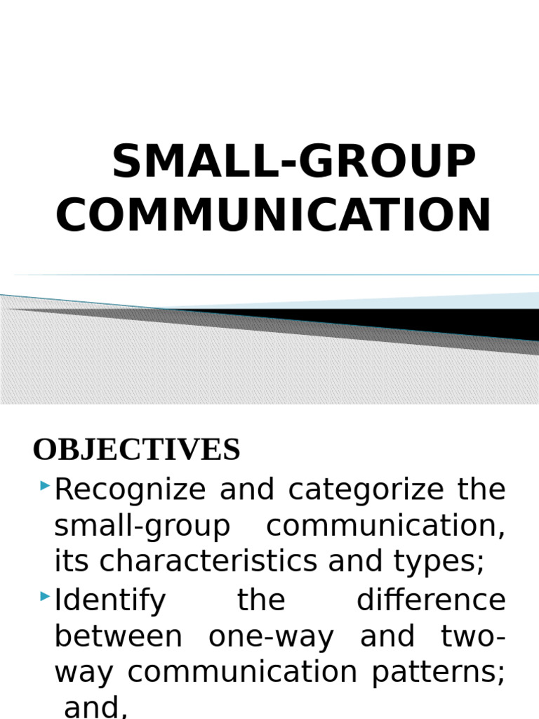 Understanding Small-Group Communication | PDF | Communication | Information