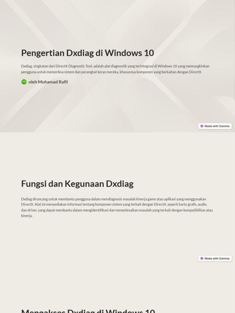Pengertian-Dxdiag-di-Windows-10 | PDF