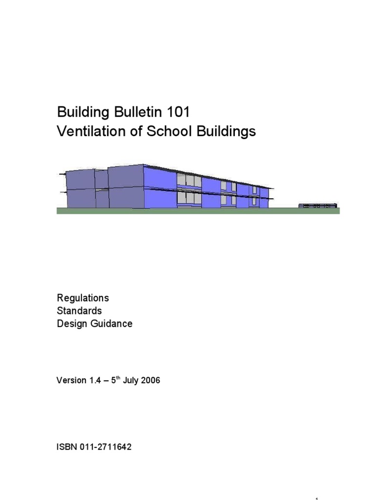 Building Bulletin 101 | Download Free PDF | Ventilation (Architecture ...
