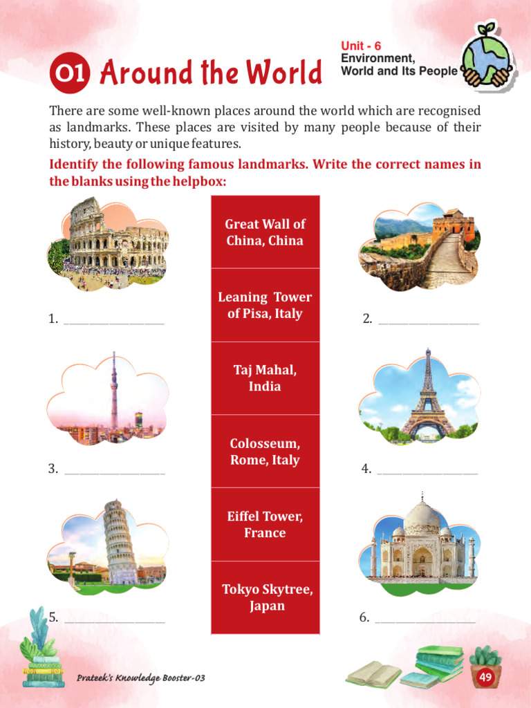 Knowledge Booster 3 Unit-6 | PDF | Earth | Desert