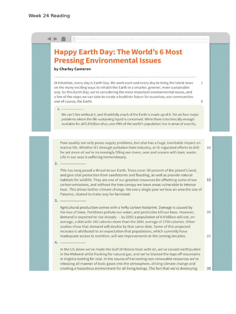Reading_Earth_Day | PDF