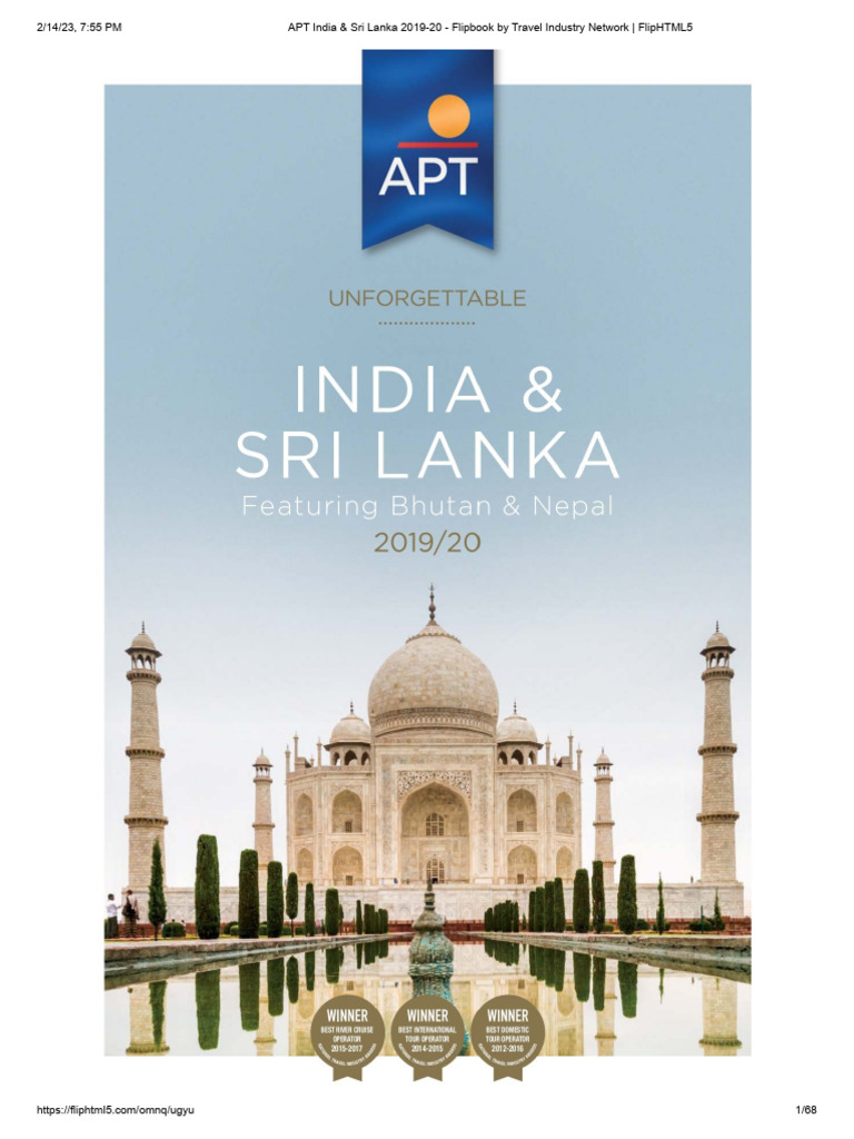 APT - 2019-20 India & Sri Lanka | PDF