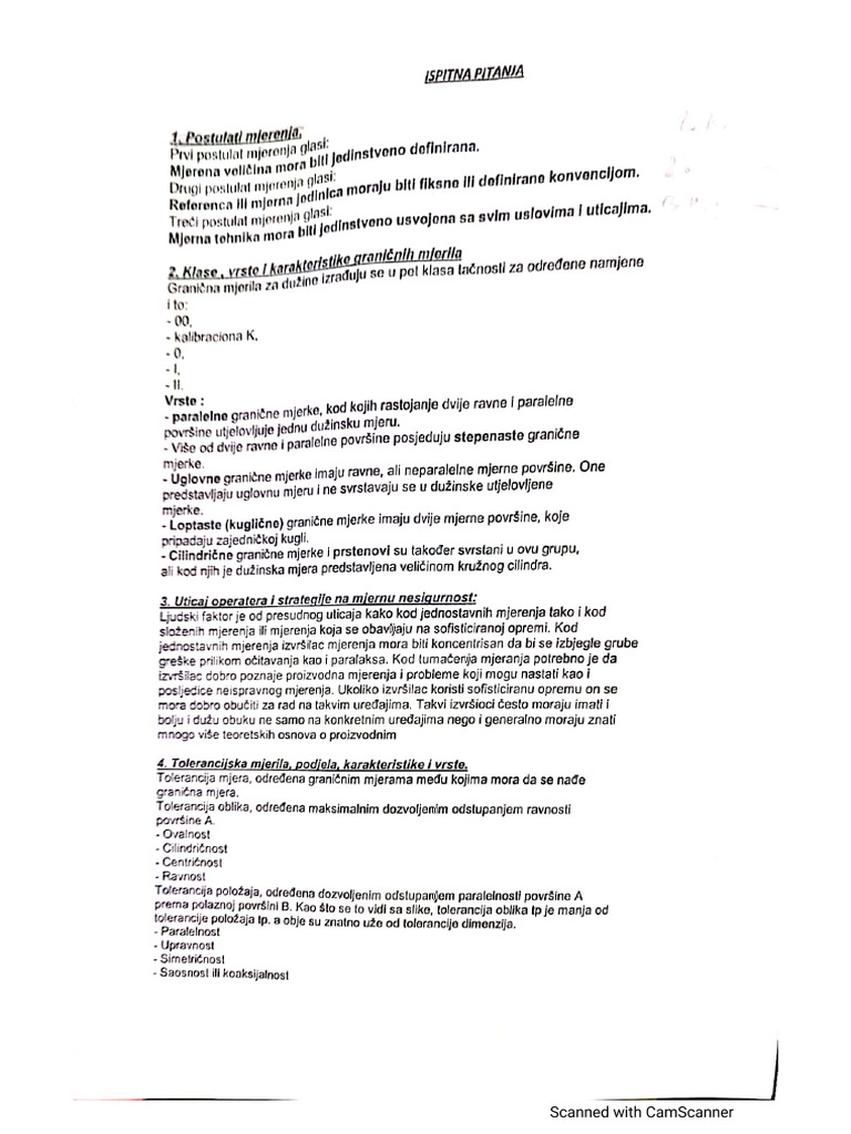 1 Parcijalni Ispit - Druga Skripta | PDF