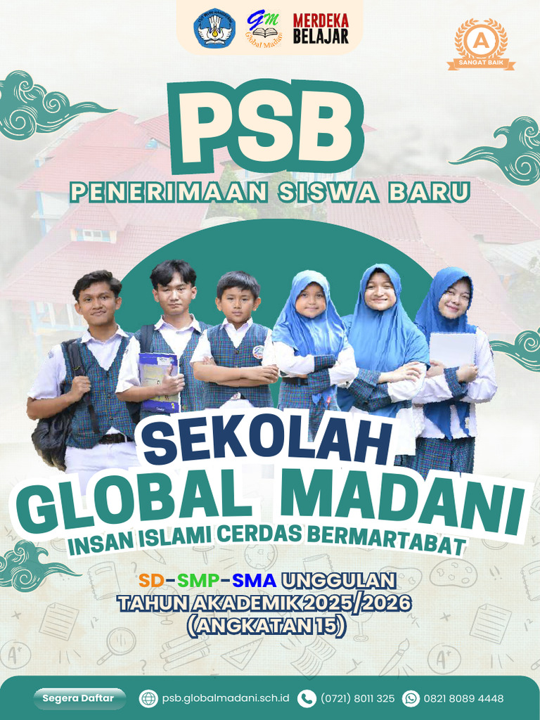 Brosur PSB 2025 2026 Global Madani | PDF