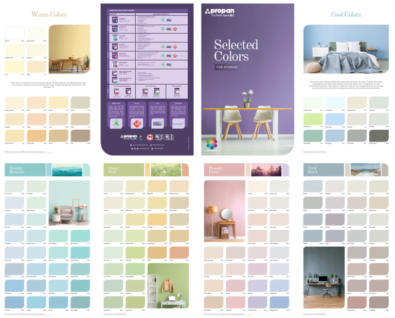 Katalog Warna Cat Propan Decorshield | PDF