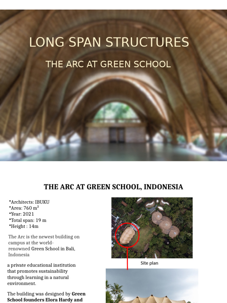 Bamboo Arc Structure at Green School | PDF