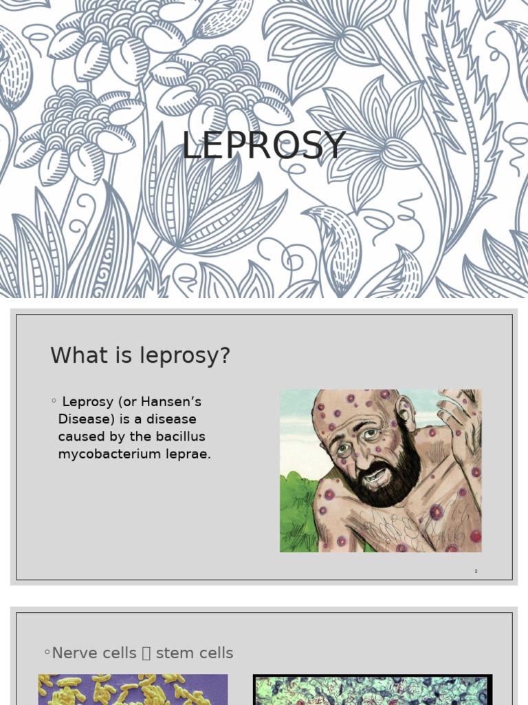 Understanding Leprosy: Causes and Effects | PDF | Leprosy | Diseases ...