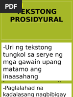 Tekstong Prosidyural | PDF