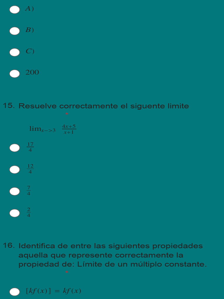 75111 CÁLCULO DIFERENCIAL UNIDAD 1 BG AGO22-ENE23 (Copy) 4 | PDF