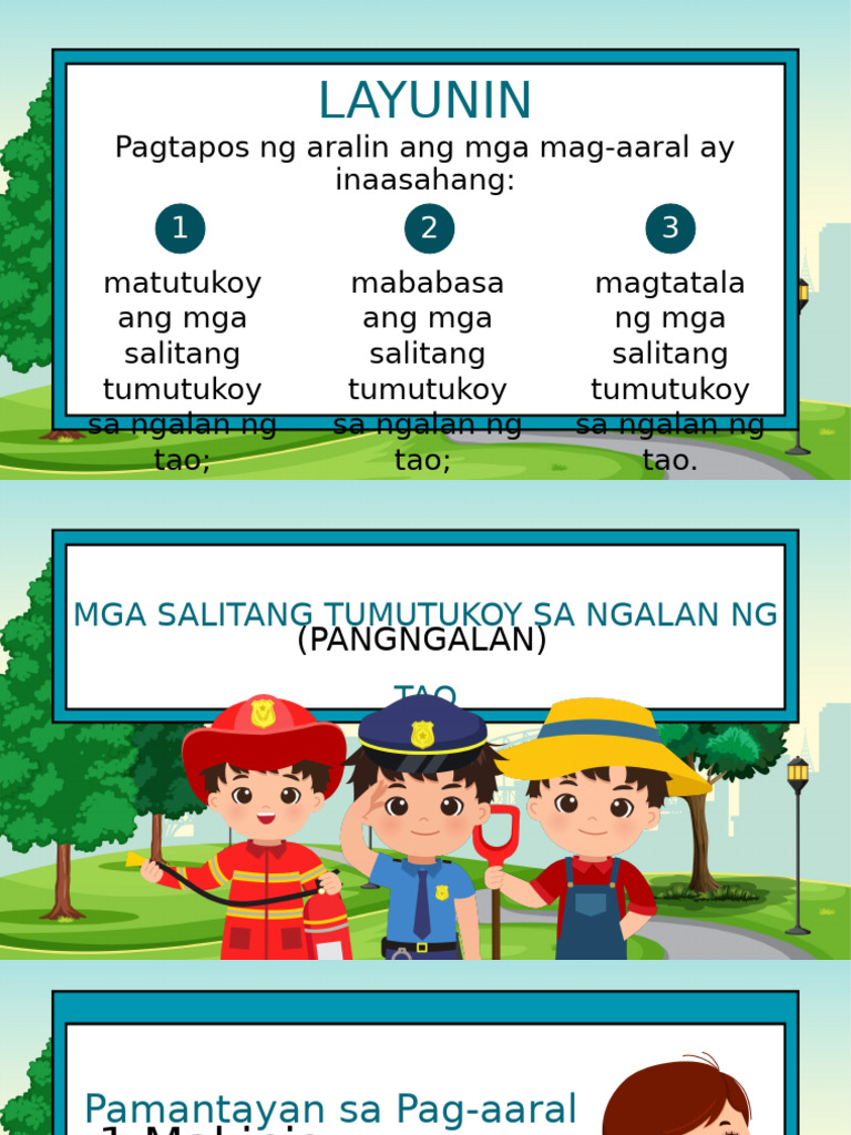 Pangngalan (Interactive Ppt) | PDF