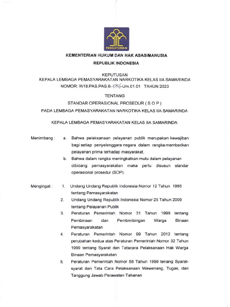 3. Dokumen SOP Flowchart dan Grafik Satuan Kerja | PDF