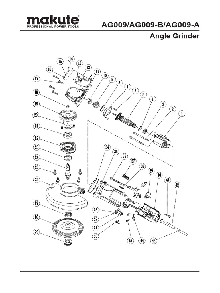 Angle Grinder Ag009 B Exploded Diagram 2024 12 28 - 09 54 42 - 429883 ...