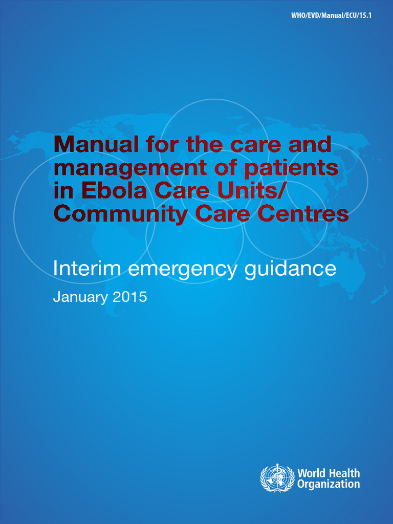 EBV - Interim Emergency Guidance | PDF | Dehydration | Medical Specialties