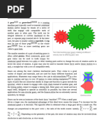 Gear Terminology and Nomenclature Guide | PDF | Gear | Helix