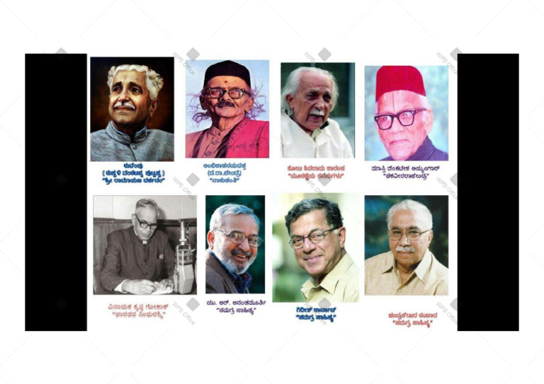 Gnanapeeta Prashasti Winners - Kannada | PDF