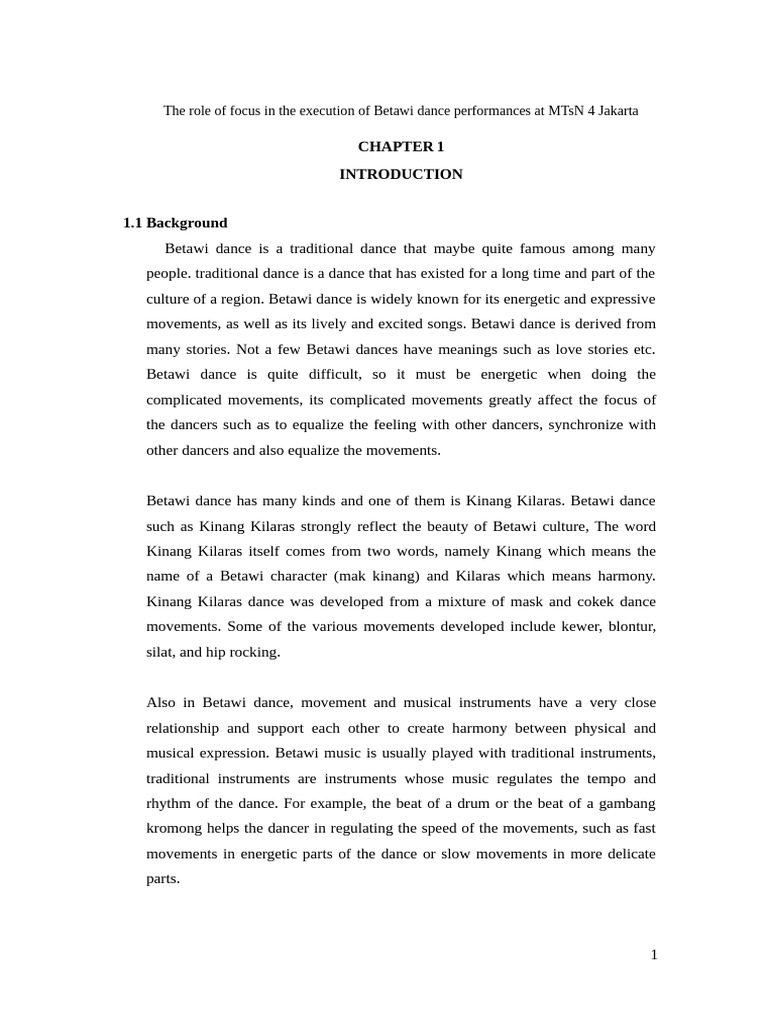 cek Paper Almira H | PDF | Dances
