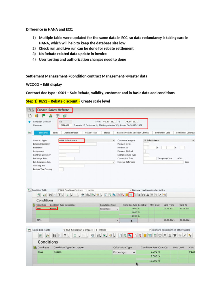 HANA vs ECC: Key Differences Explained | PDF