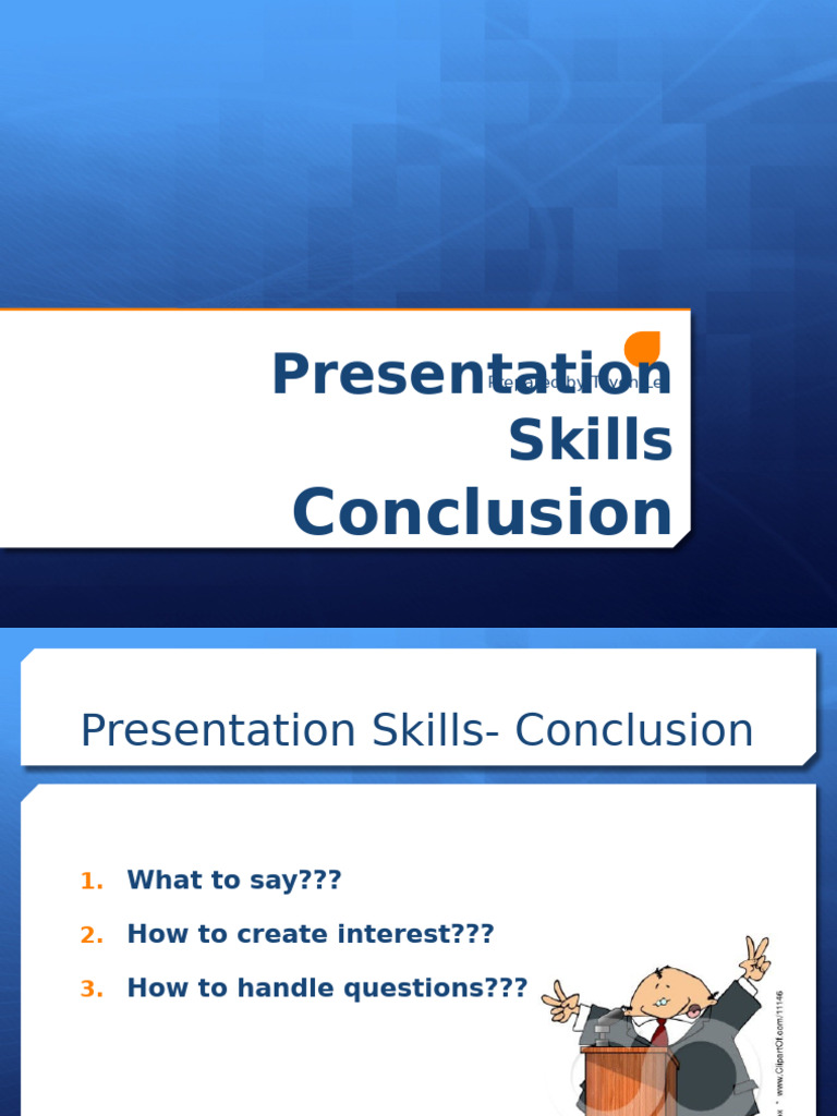 Effective Presentation Skills Tips | PDF