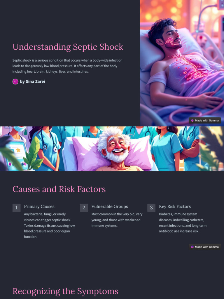 Understanding-Septic-Shock | PDF | Sepsis | Shock (Circulatory)