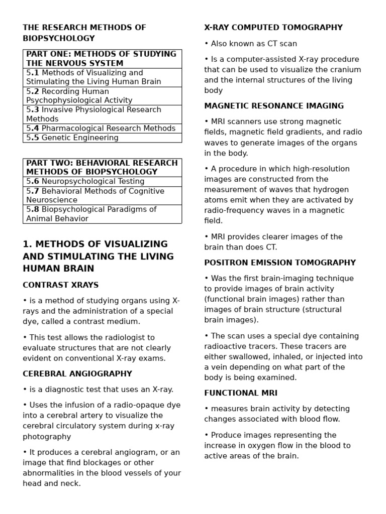 Research Methods BIOPSYCH | PDF | Electroencephalography | Wechsler Adult Intelligence Scale