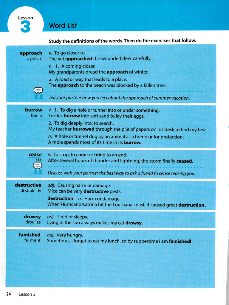 Wordly-Wise-4 Vocab 3 | PDF
