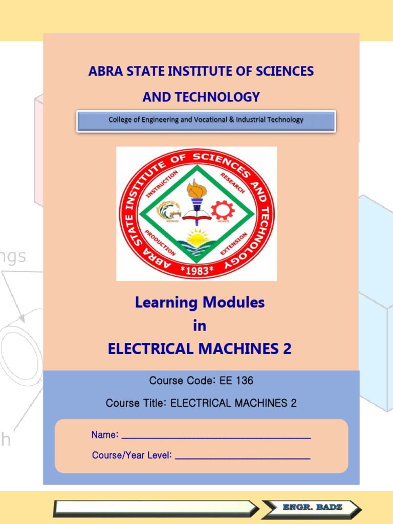 Module Electrical Machines 2 Mids (1) | PDF | Turbine | Steam Engine
