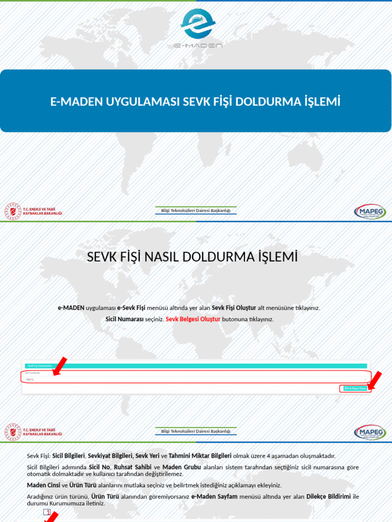 6.2-E Sevk Fişi Nasıl Doldurulur | PDF