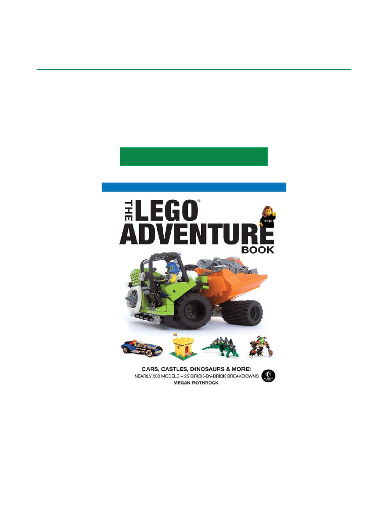 Everyone Loves The LEGO Adventure Book, Vol. 1 Cars, Castles, Dinosaurs ...