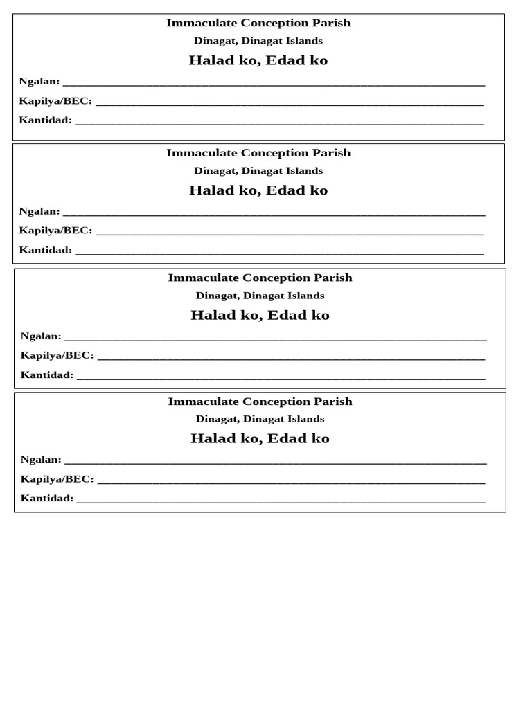 Calendar Envelopes | PDF