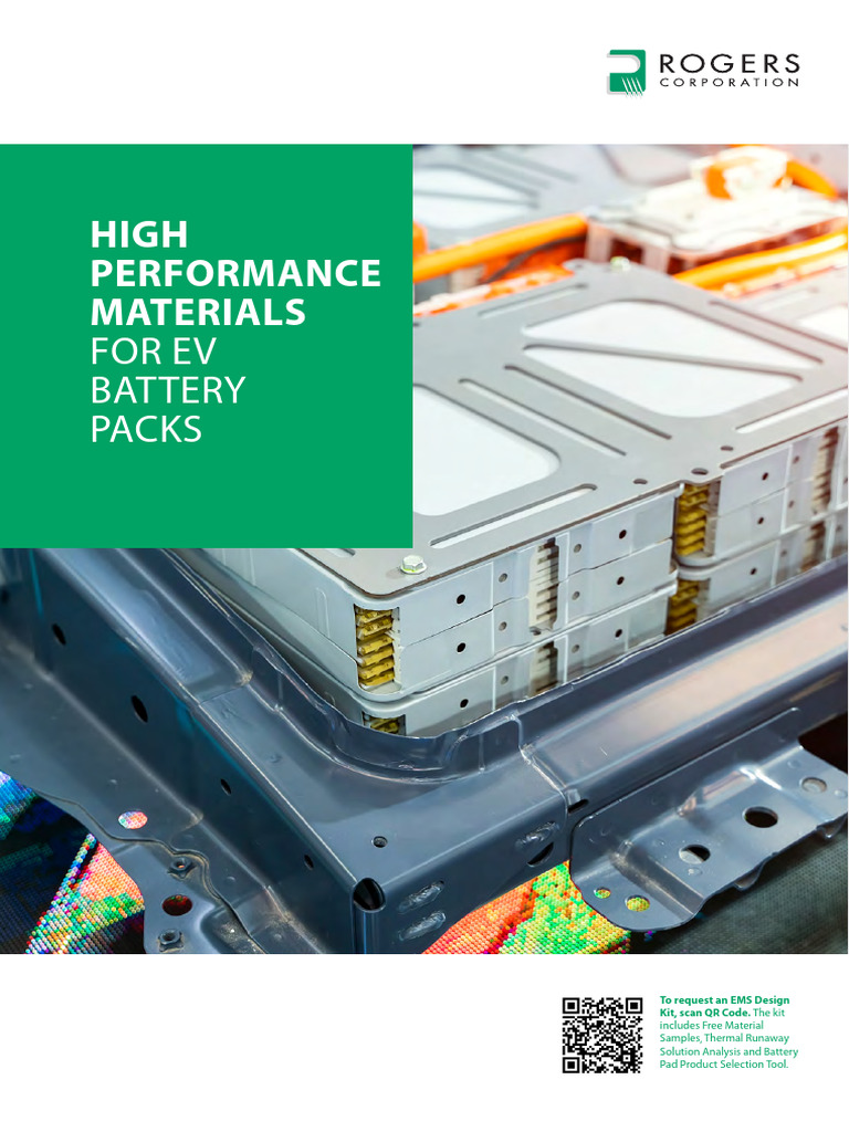 High Performance Materials For EV Battery Packs | PDF | Lithium Ion ...
