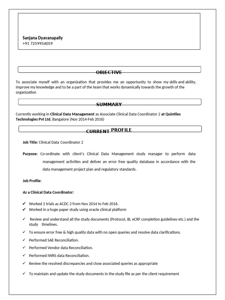 Sanjana Dyavanapally Resume - CDM | PDF | Computing | Software