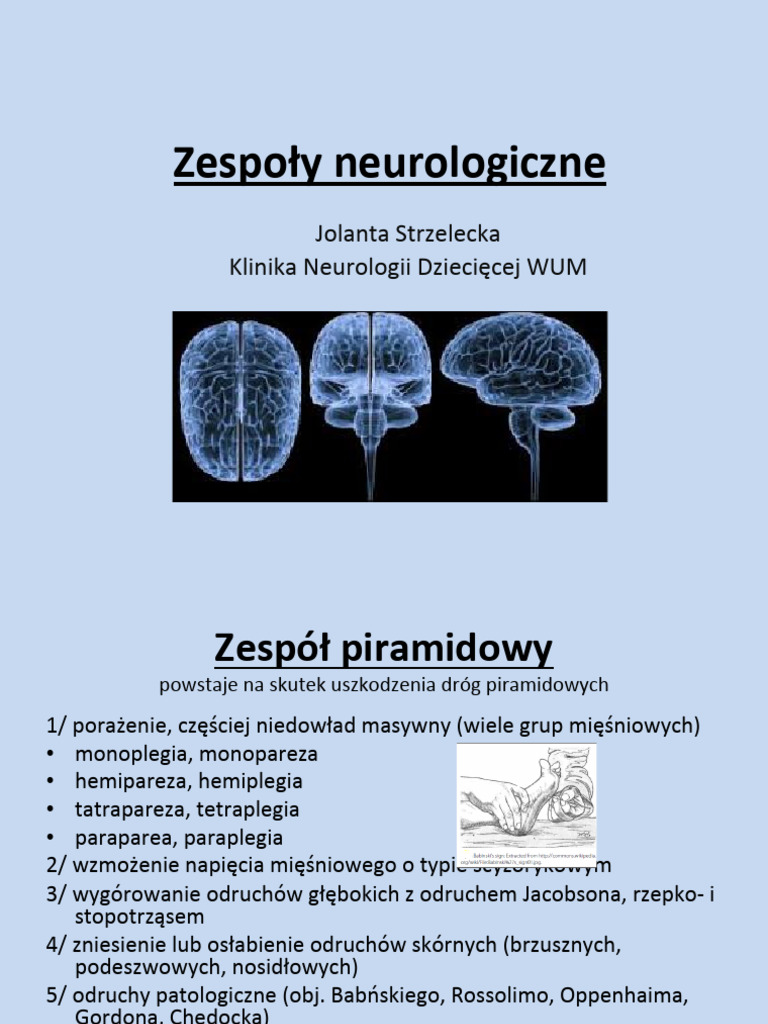 Zespoly Neurologiczne | PDF