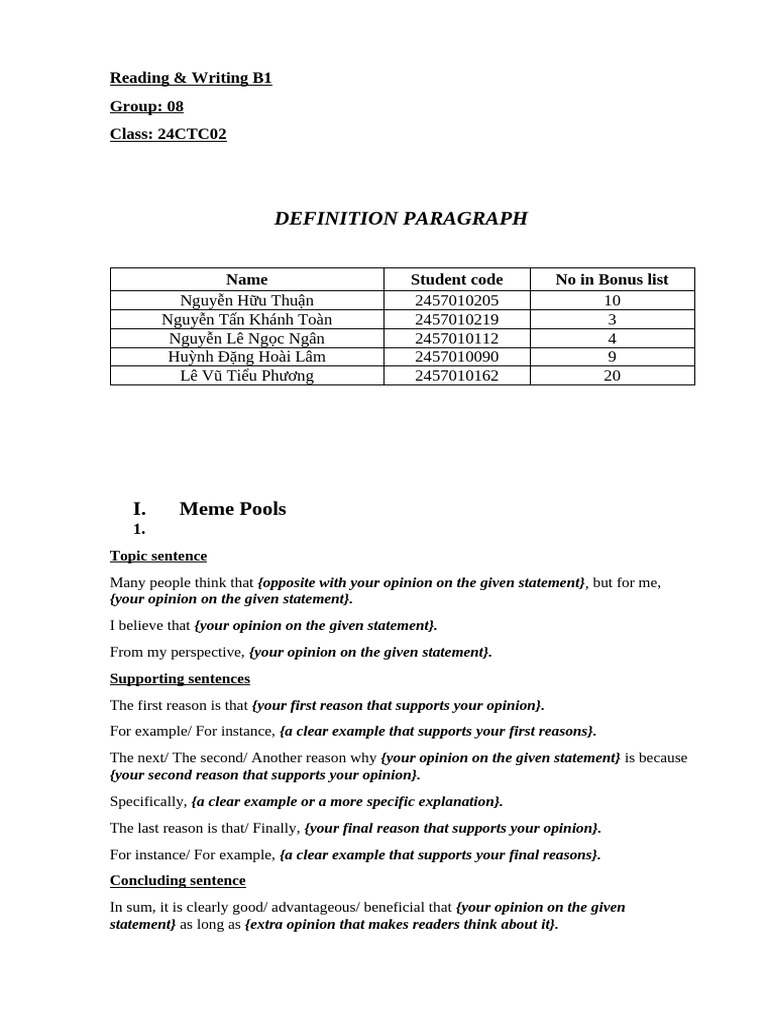 24ctc02 Rw1 Opinion Paragraph Group 8 | PDF | Reason | Cognition