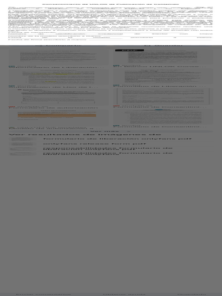 Formulario de Publicacion Onlyfans PDF - Buscar Con Google | PDF
