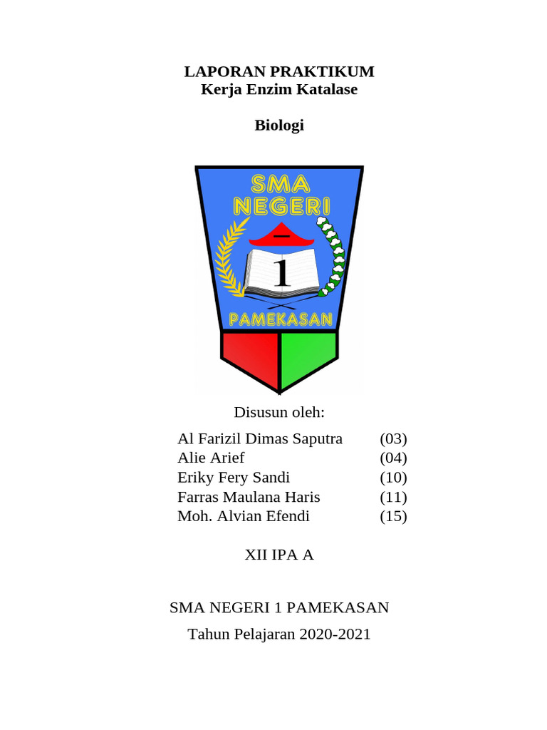 Laporan Praktikum Enzim | PDF