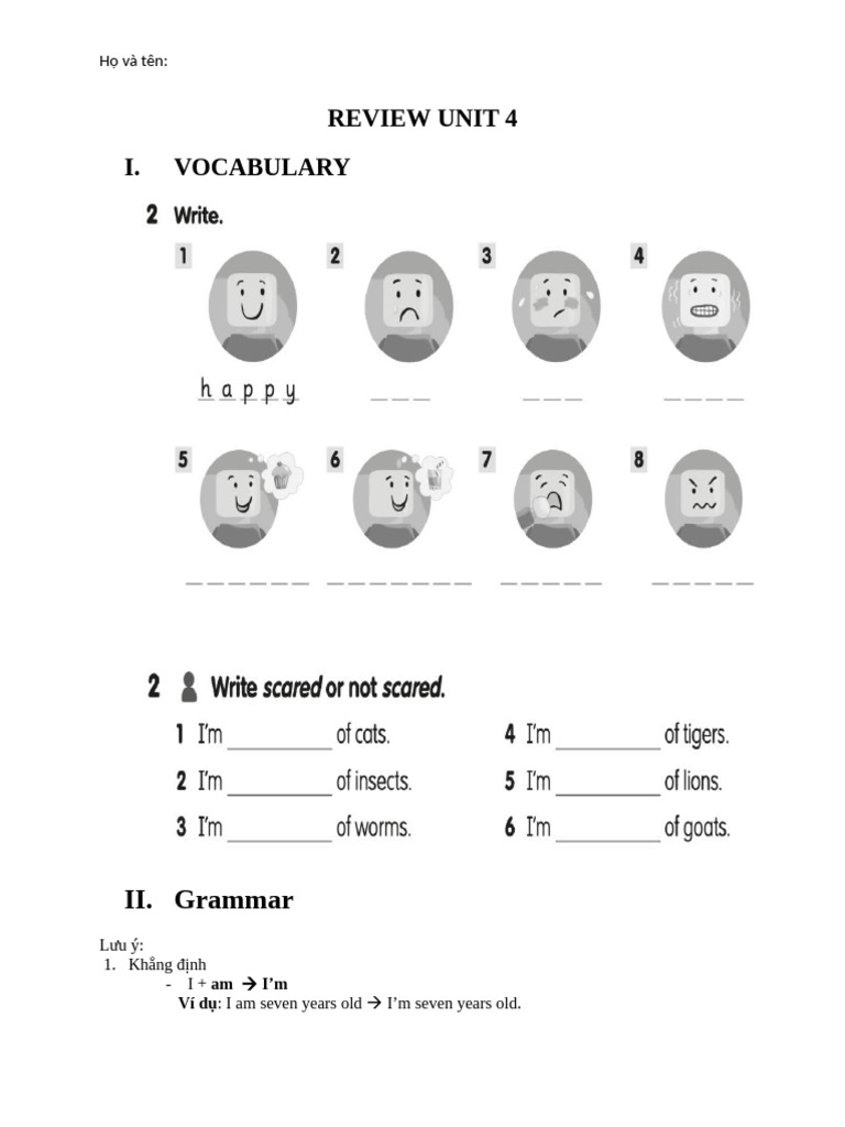 Review Unit 4 | PDF