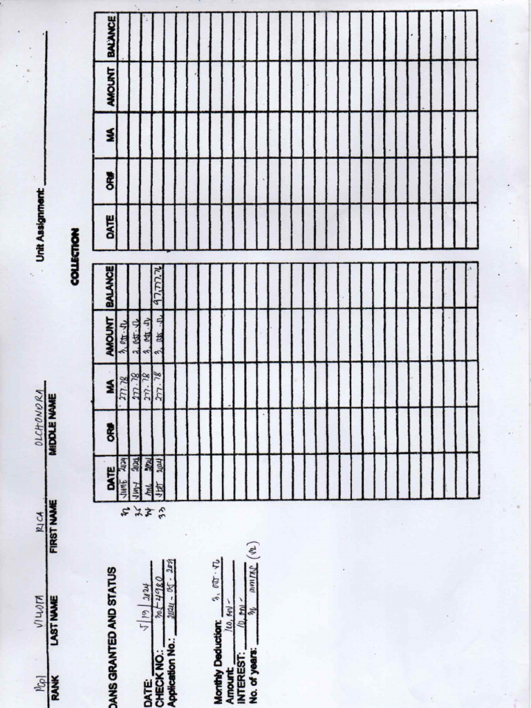 PF Loan Bal | PDF