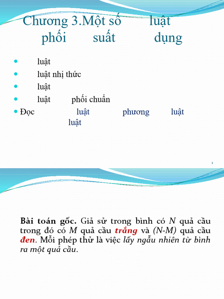 Baigiang Xac Suat - Chuong 3 | PDF