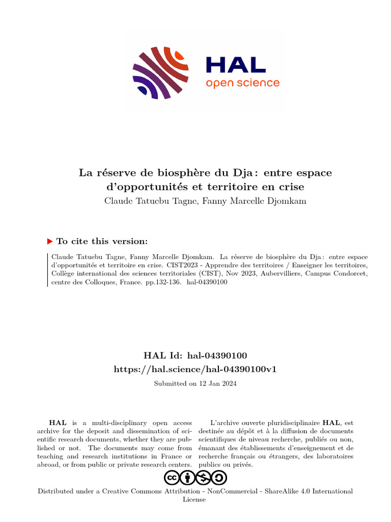 Réserve de biosphère du Dja : enjeux et crises | PDF | Forêt ...