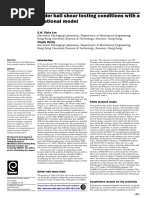 Ball Shear Test Standard - Jedec - 22b117a - 20230810 | PDF | Fracture ...
