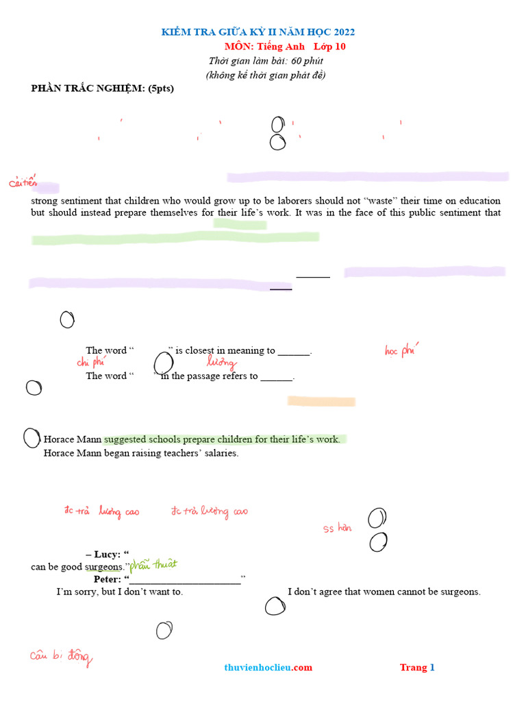thuvienhoclieu.com-De-kiem-tra-giua-HK2-Tieng-Anh-10-Global-De-2-trang | PDF | Question | United ...