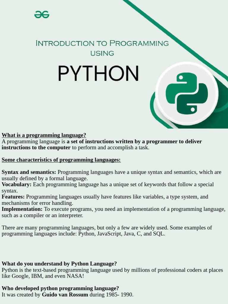 Python Jan 2025 | PDF | Programming Language | Python (Programming Language)