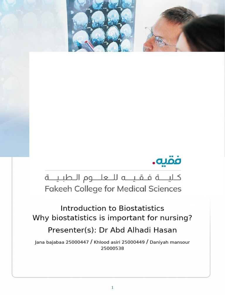 Introduction To Biostatistics | PDF | Level Of Measurement | Statistics