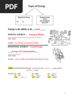 KE and GPE: Energy Transformations | PDF | Potential Energy | Mass