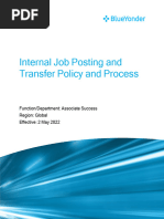 Internal Job Posting Process Flowchart | PDF | Labour | Employment